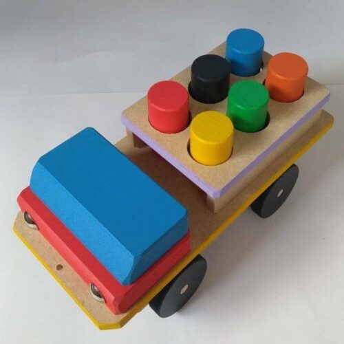 Kit Com 3 Brinquedos Pedagógicos De Madeira – Lindos! – Brinque e Leia